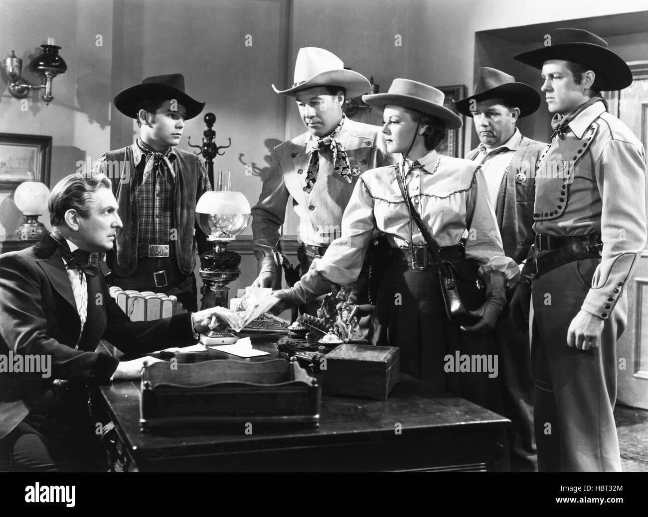 THE GALLANT LEGION, from left, Joseph Schildkraut, Harold Landon, Bill ...