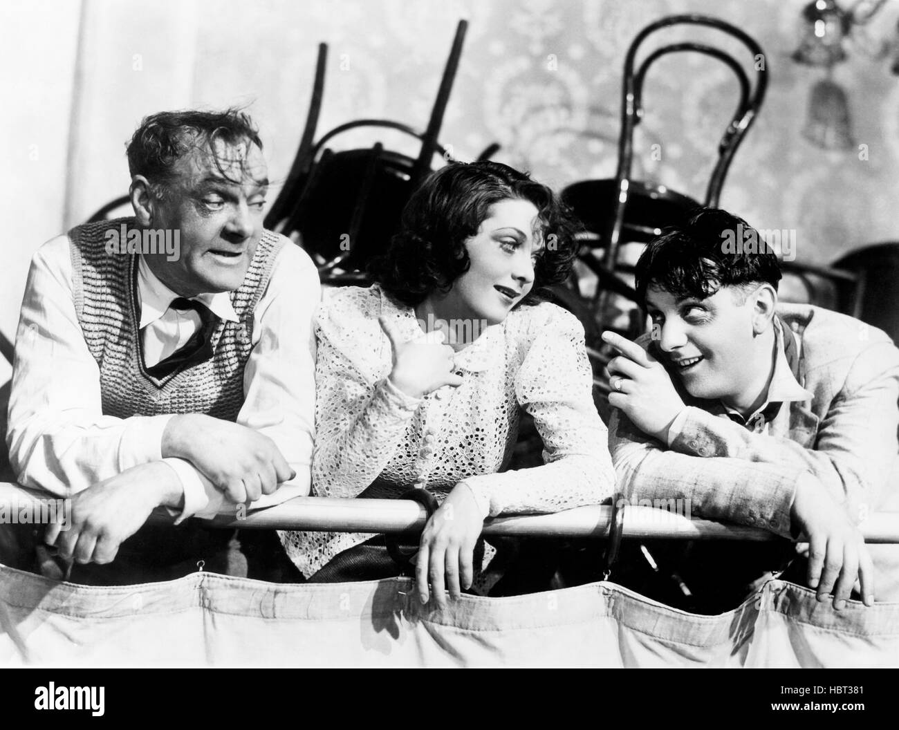 THE GANG, (aka THE GANG SHOW), from left, Roy Emerton, Gina Malo, Ralph Reader, 1938 Stock Photo ...