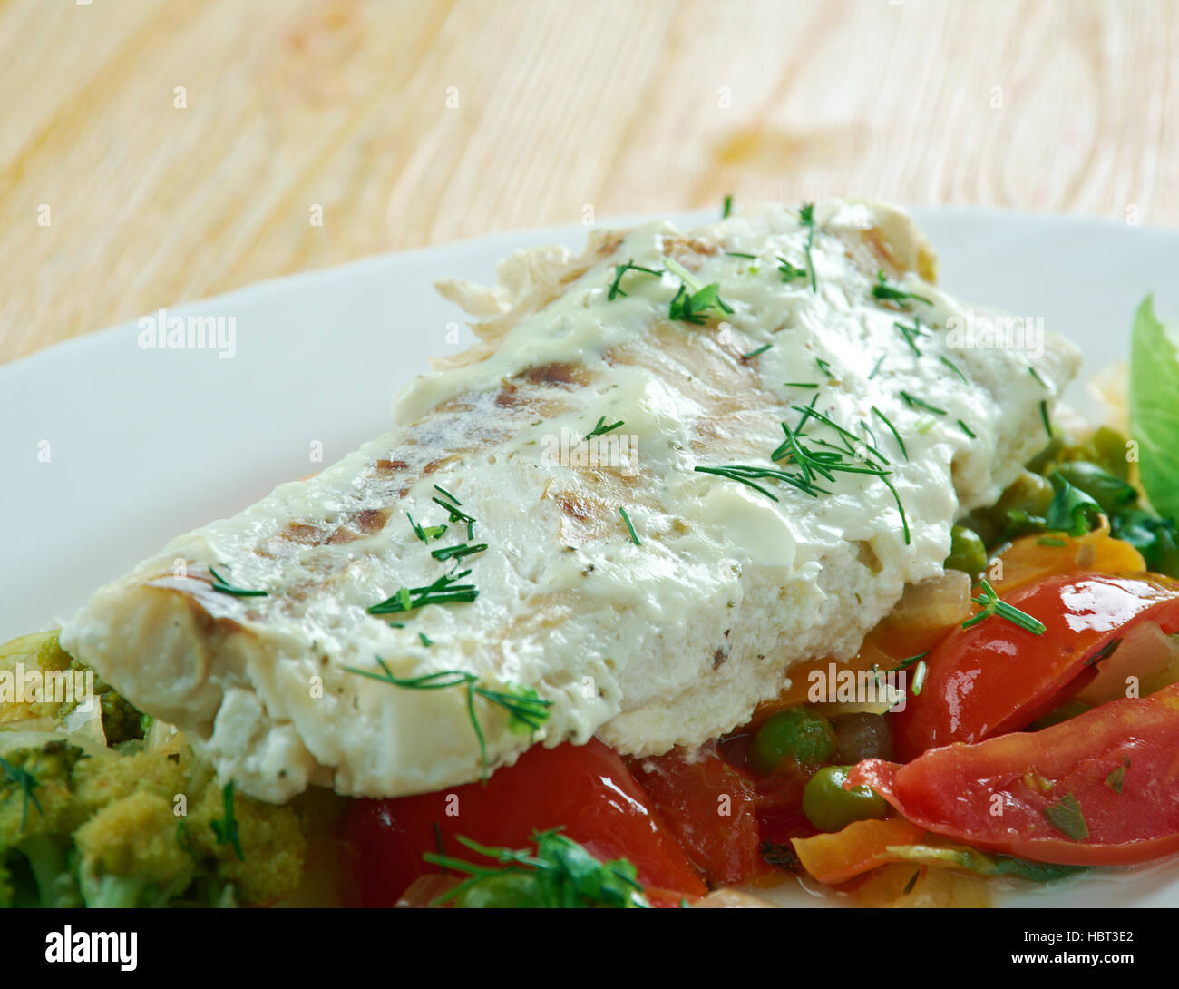 Acadian Cod .fish Acadian Style Stock Photo - Alamy