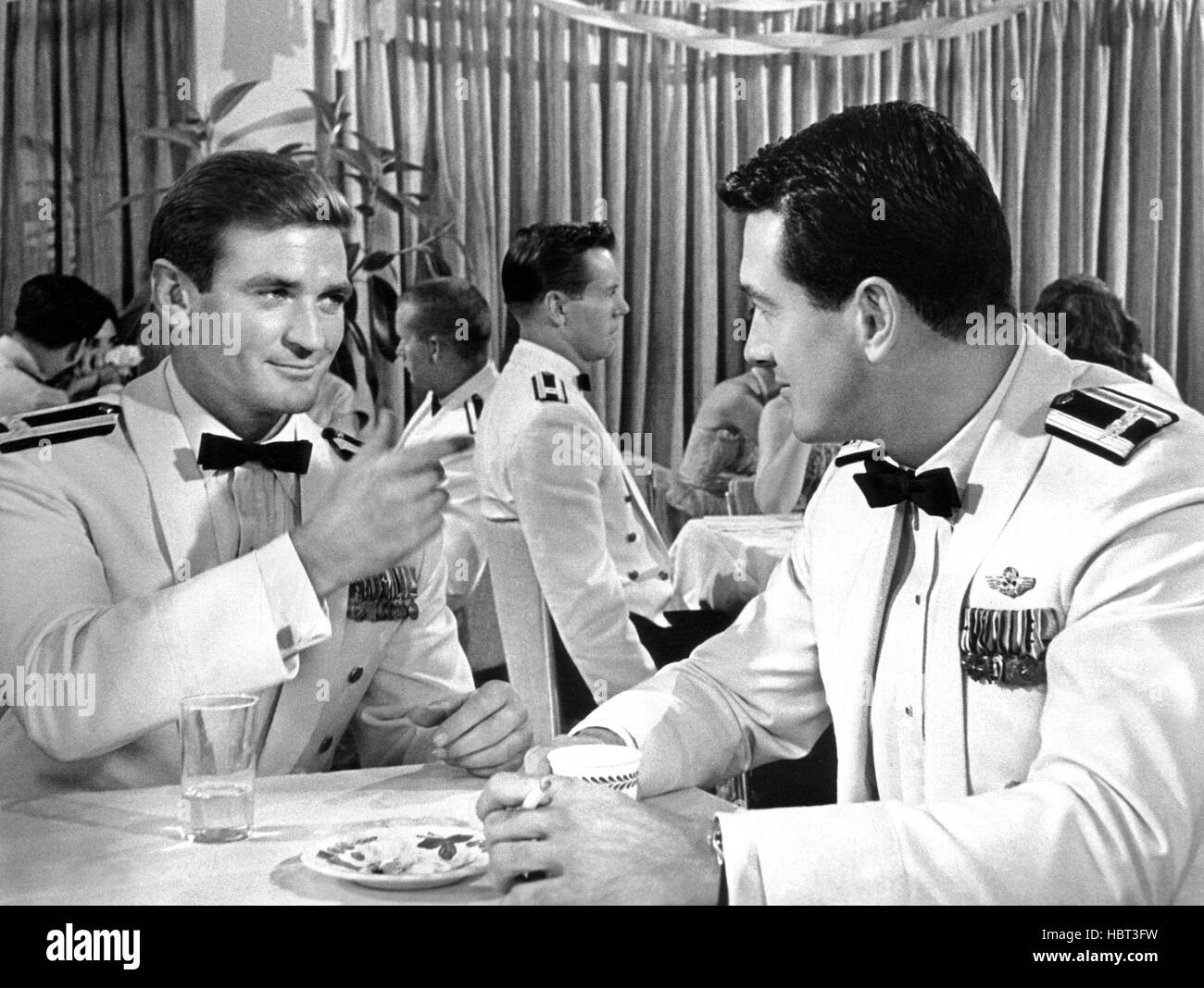 A GATHERING OF EAGLES, from left, Rod Taylor, Rock Hudson, 1963 Stock ...