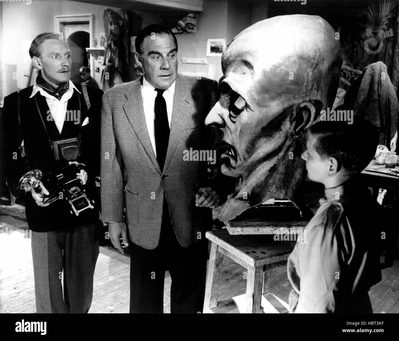 THE GAMMA PEOPLE, Leslie Phillips, Paul Douglas, Michael Caridia, 1956 ...