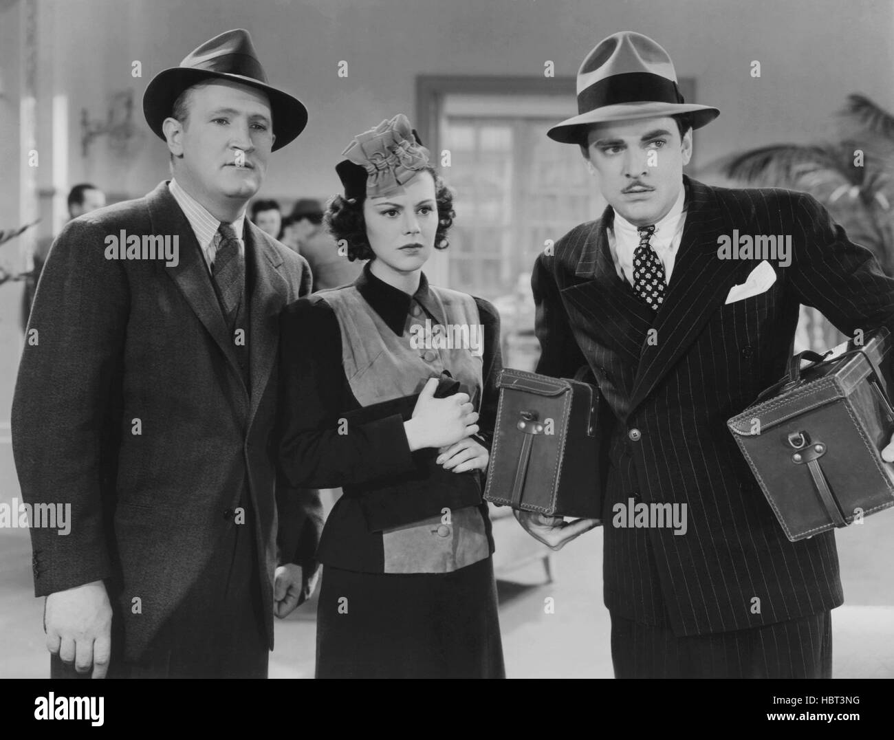 GAMBLING SHIP, from left: Joe Sawyer, Helen Mack, Robert Wilcox, 1938 ...