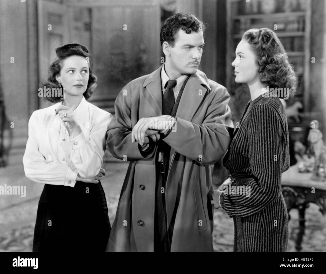THE GAY SISTERS, from left, Geraldine Fitzgerald, Gig Young, Nancy ...