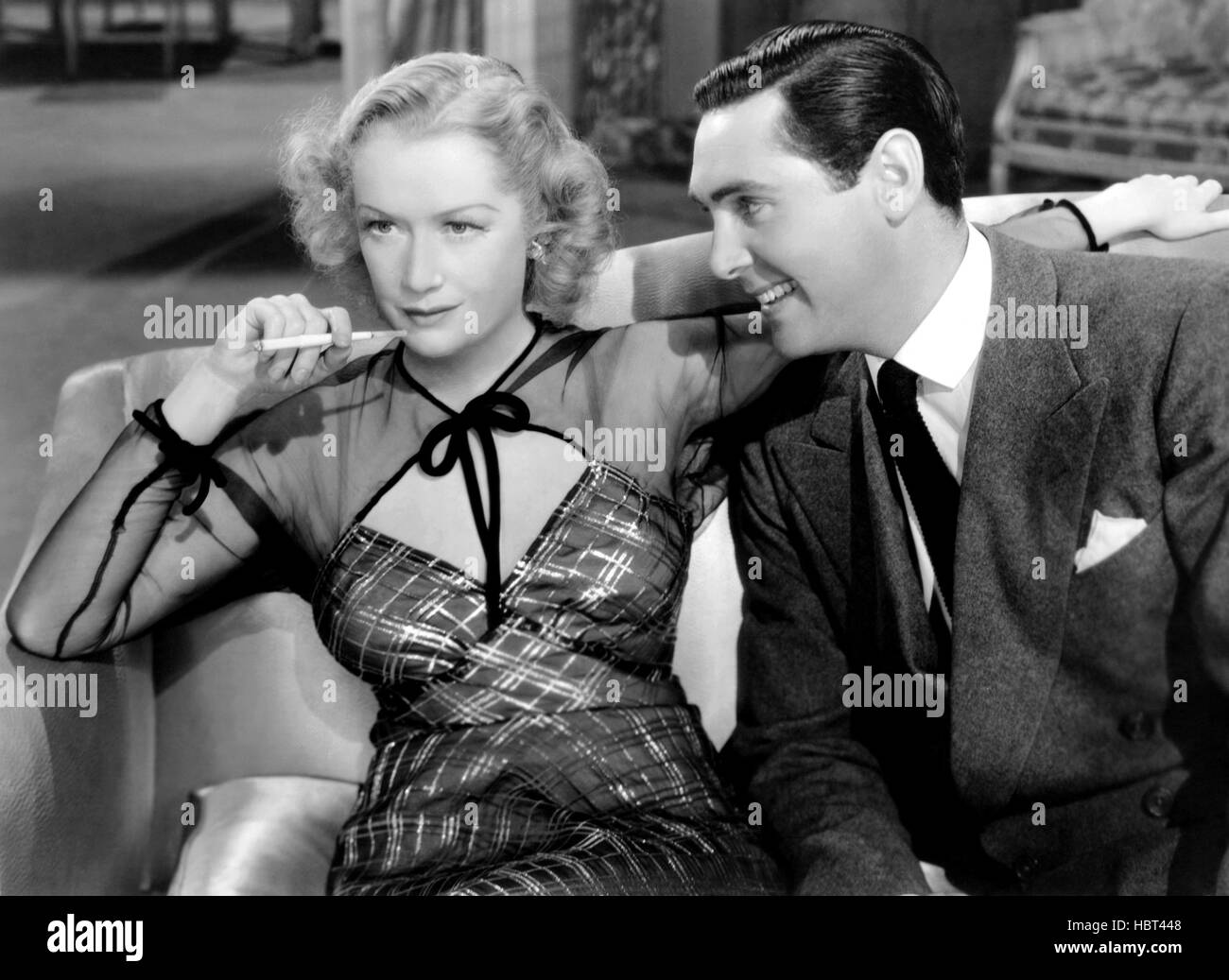 A GENTLEMAN AFTER DARK, Miriam Hopkins, Phillip Reed, 1942 Stock Photo ...