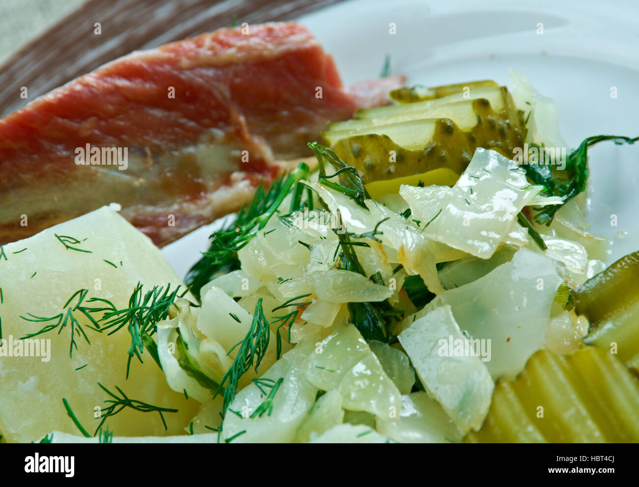 Knieperkohl Germany pickled cabbage dish similar to sauerkraut with ...