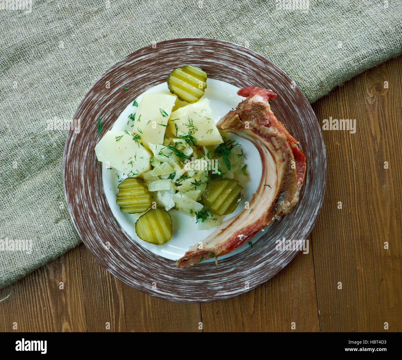 Knieperkohl Germany pickled cabbage dish similar to sauerkraut with ...