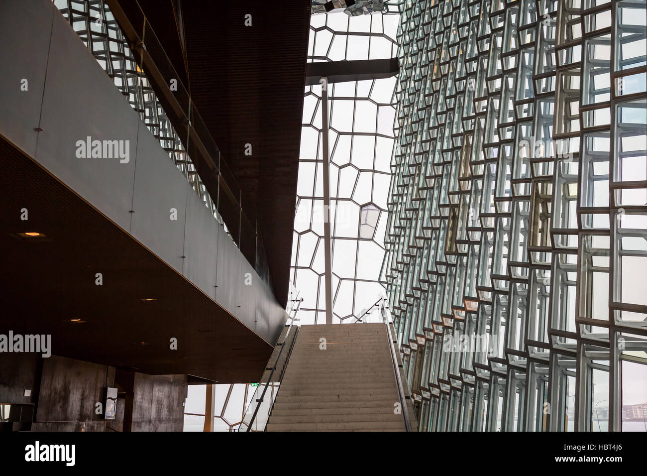 Harpa concert hall interior hi-res stock photography and images - Alamy