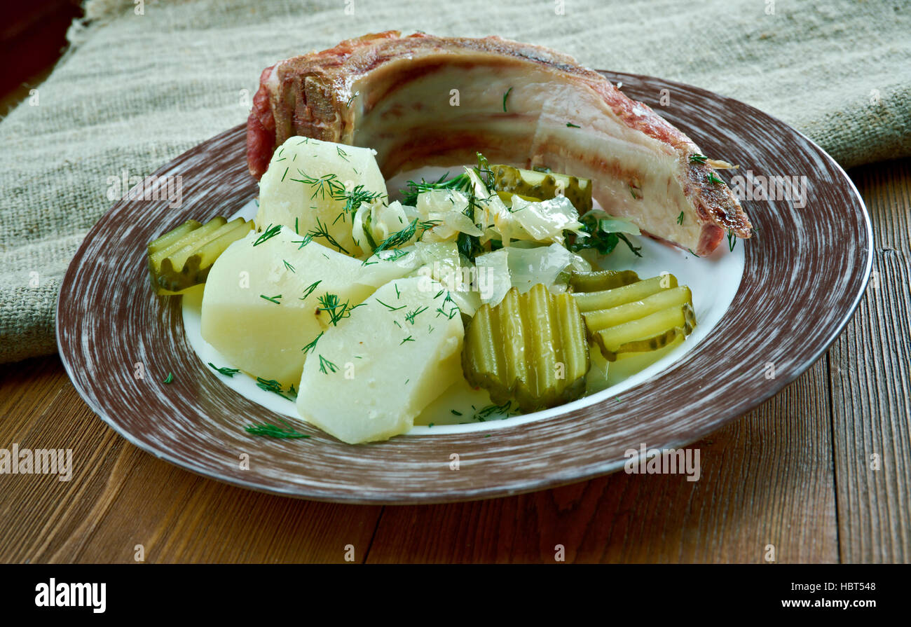 Knieperkohl Germany pickled cabbage dish similar to sauerkraut with ...