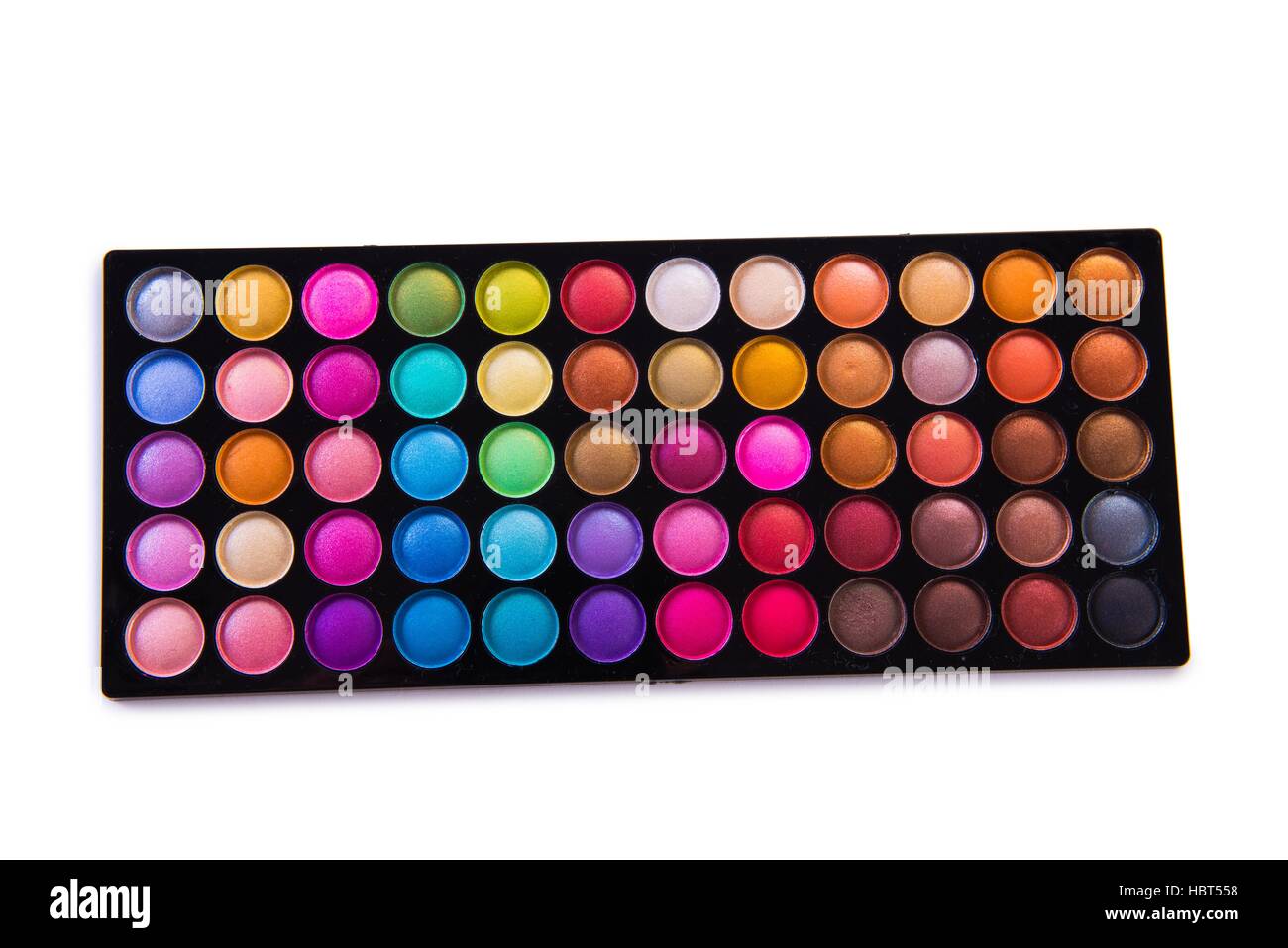 Artist palette isolated on white Stock Photo - Alamy