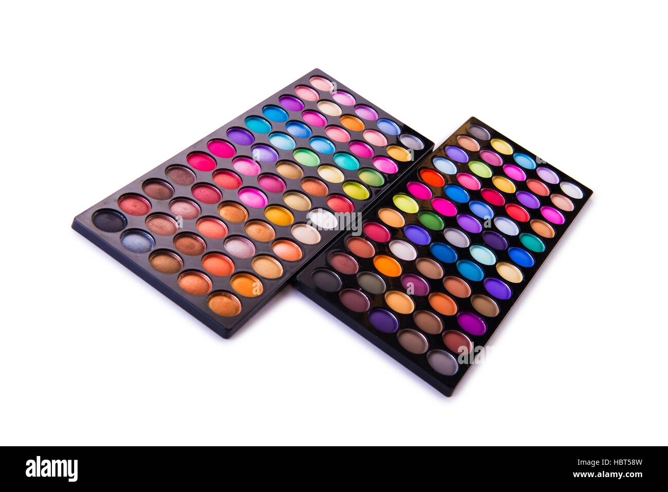 Artist palette isolated on white Stock Photo - Alamy