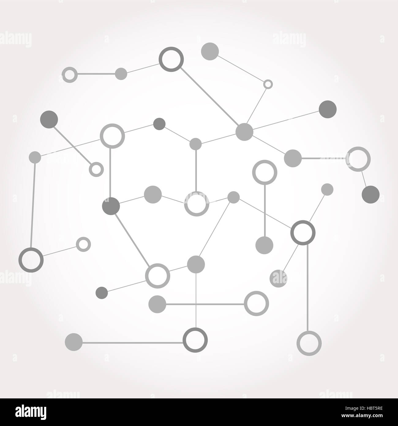 Social Network Graphic Concept. Abstract Background with Dots Array and Lines. Geometric Modern ...