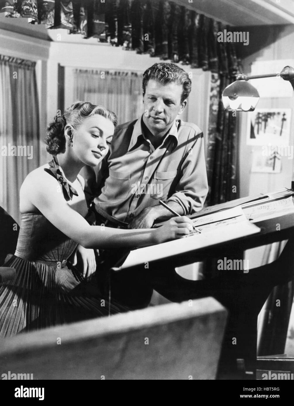 THE GIRL NEXT DOOR, from left: June Haver, Dan Dailey, 1953, TM ...