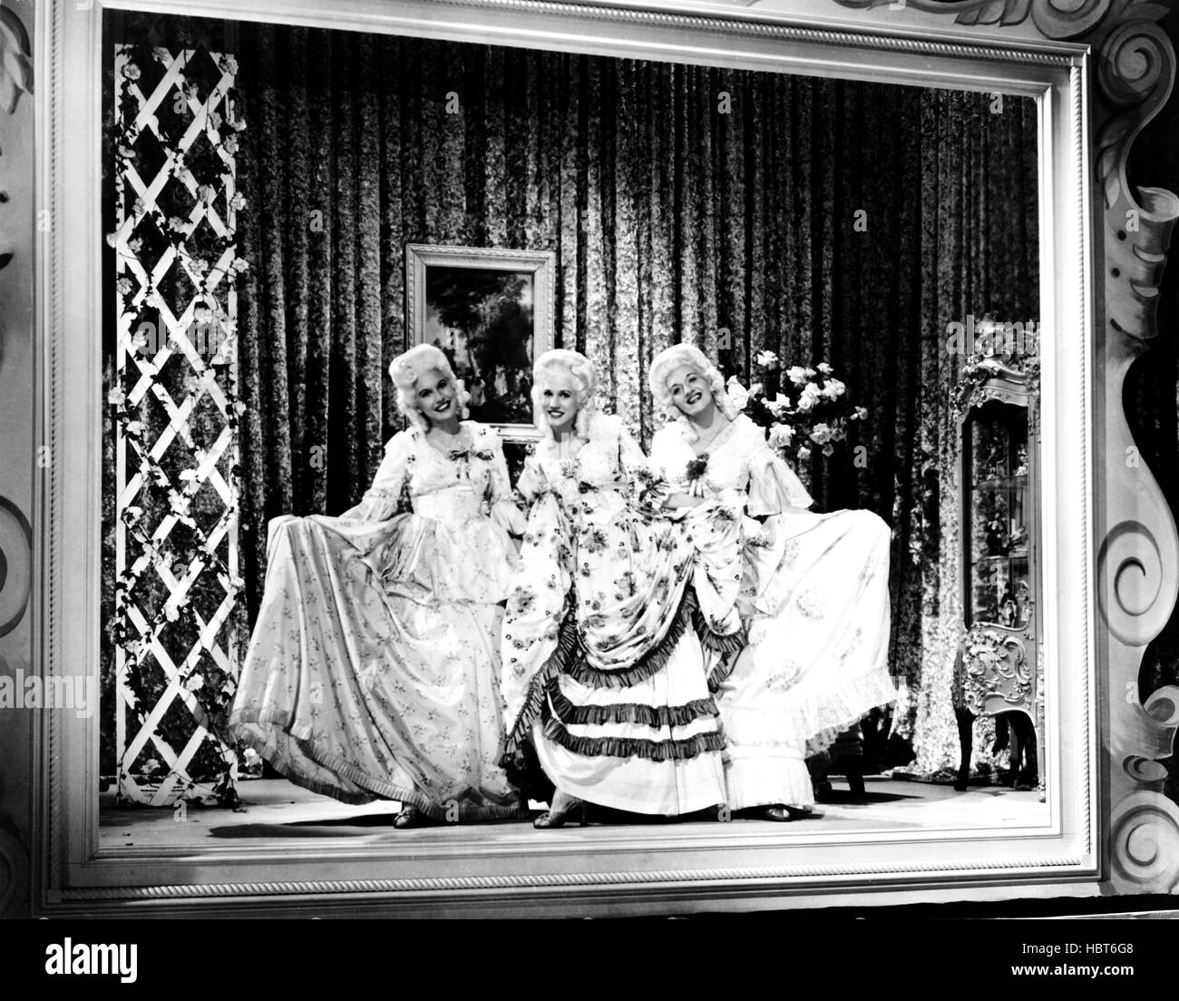 Patty andrews the andrews sisters Black and White Stock Photos & Images ...