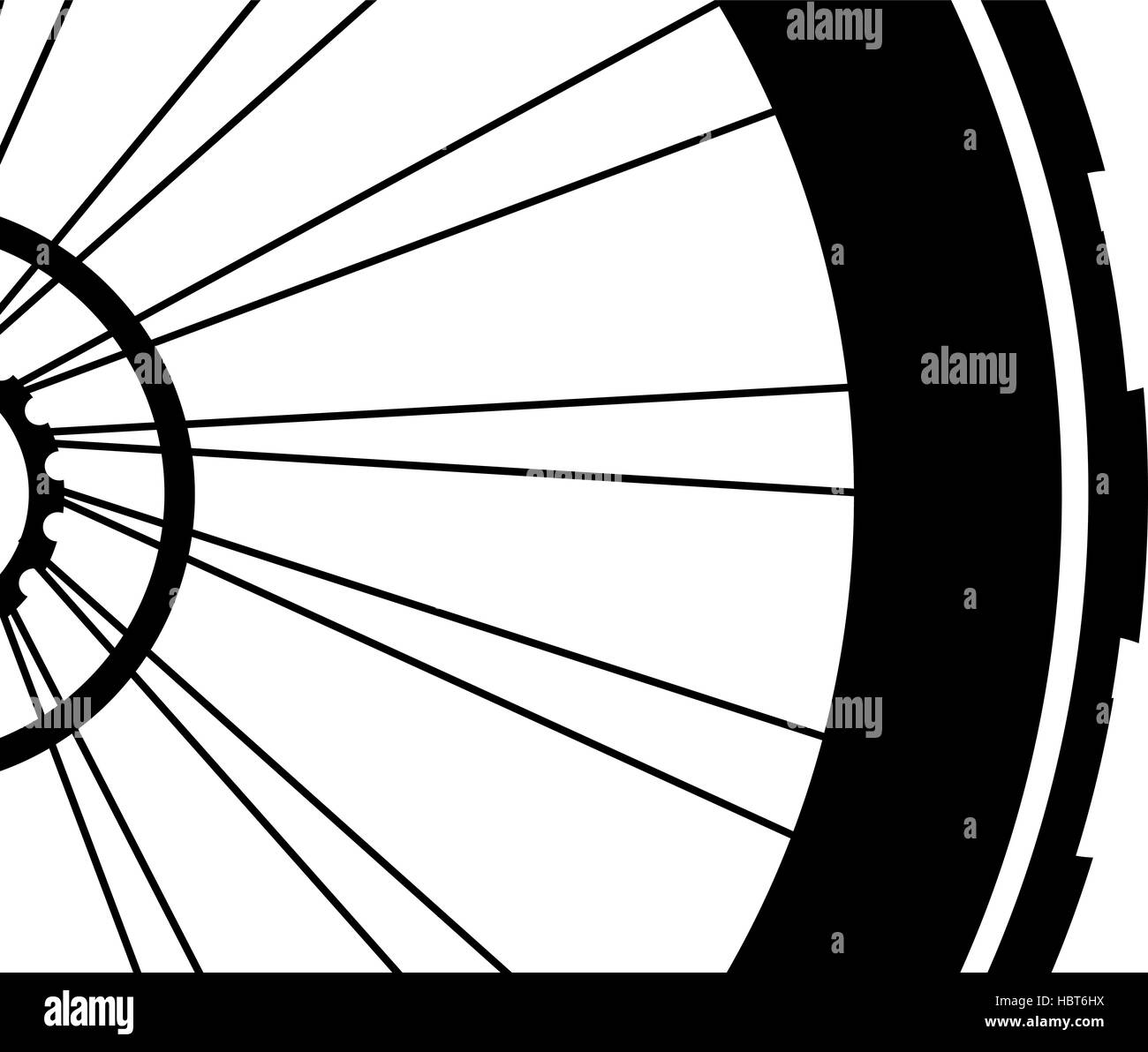 Bike wheel isolated on white background. bicycle with wheels tyre and ...