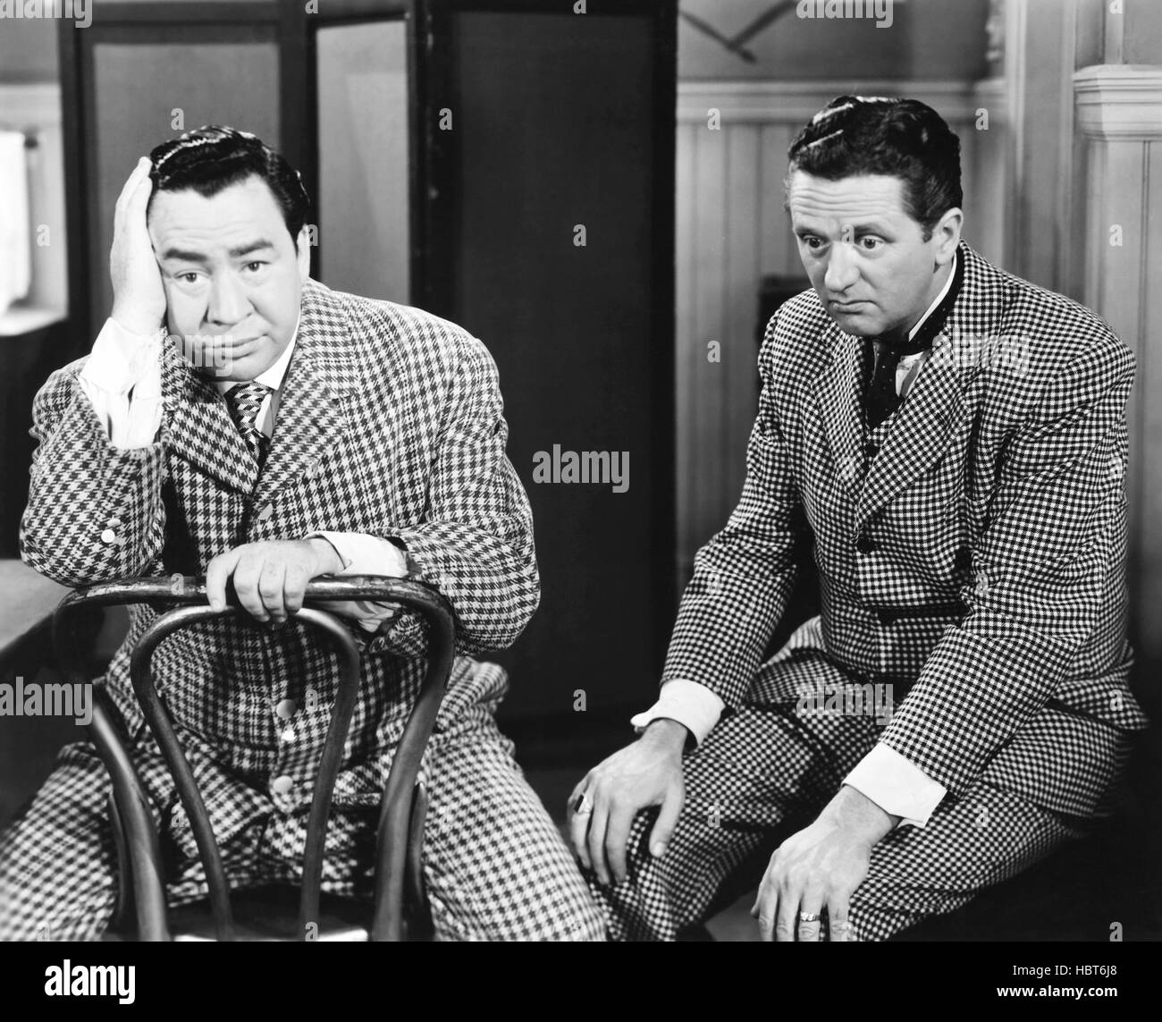 GIRL RUSH, from left: Alan Carney, Wally Brown, 1944 Stock Photo - Alamy