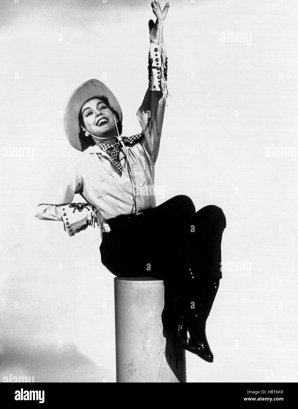 THE GIRL RUSH, Rosalind Russell, 1955 Stock Photo - Alamy