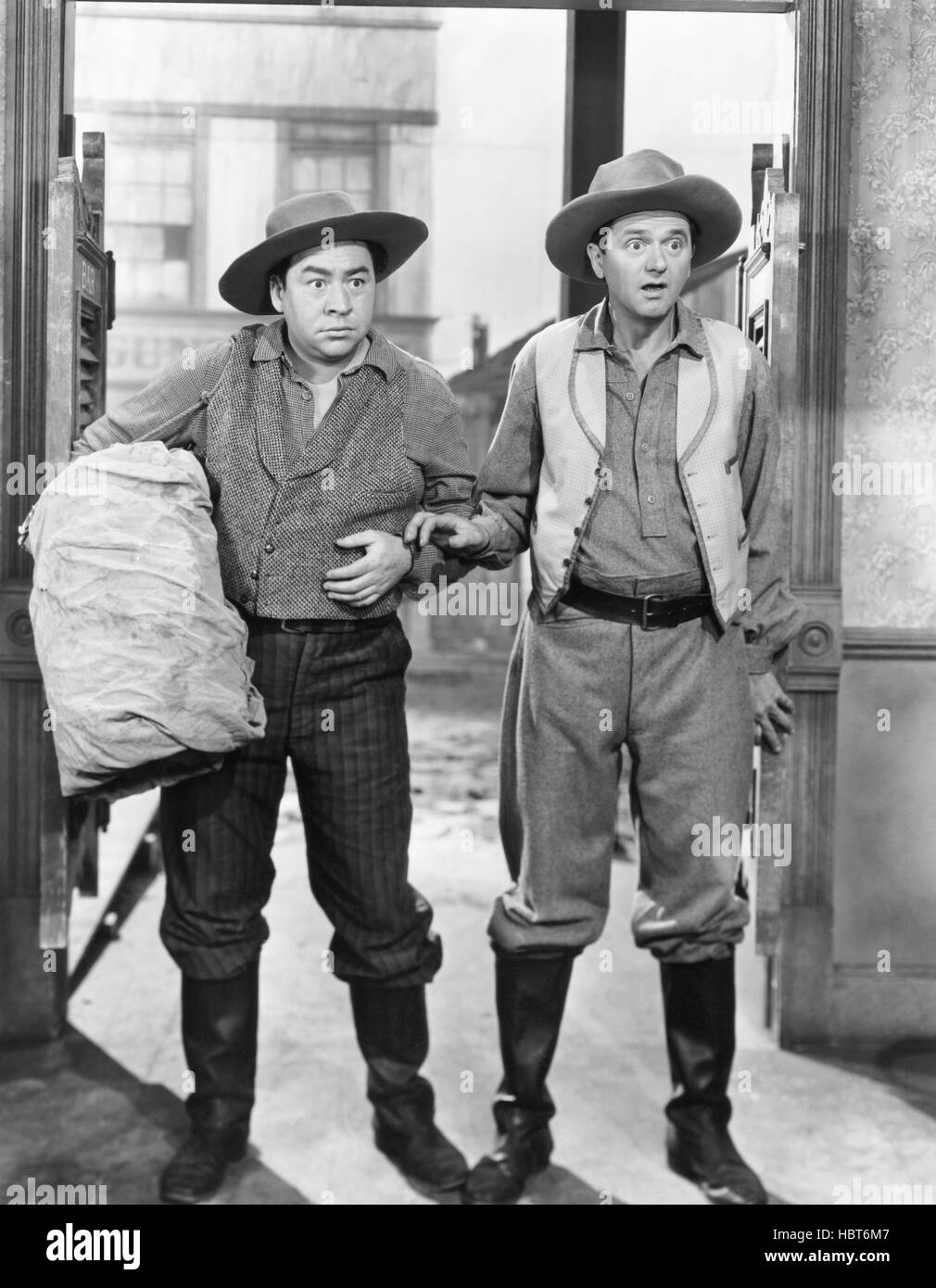 GIRL RUSH, from left: Alan Carney, Wally Brown, 1944 Stock Photo - Alamy