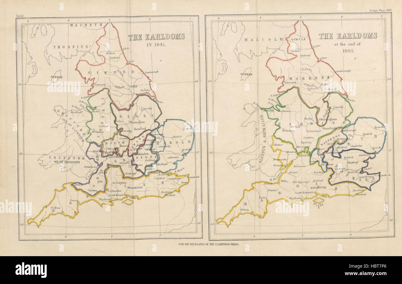 Norman conquest map hi-res stock photography and images - Alamy