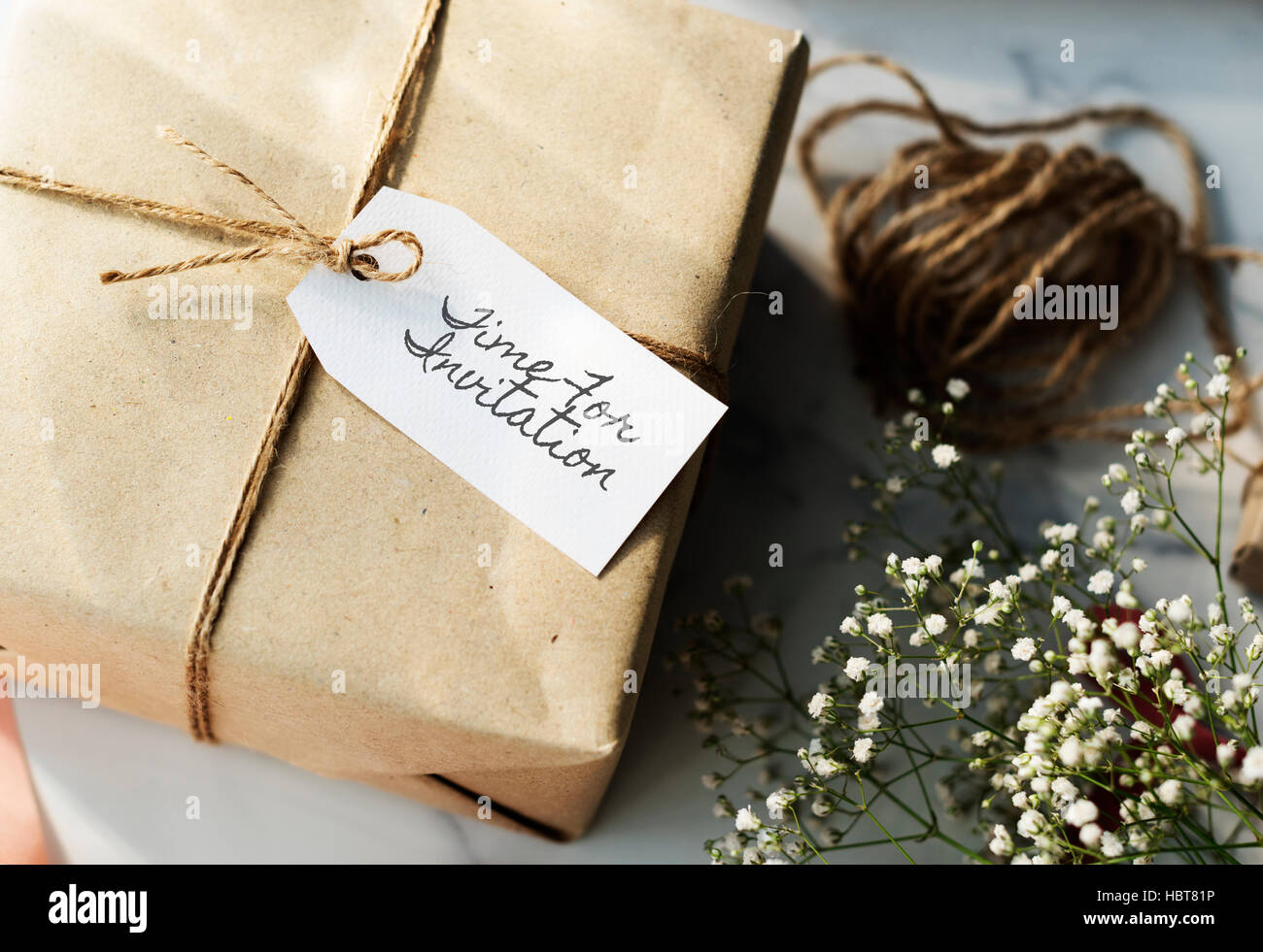You Are Invited Invitation Time Concept Stock Photo - Alamy