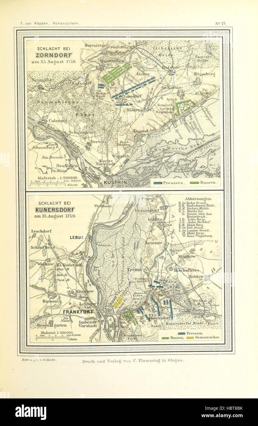 Old glogau map hi-res stock photography and images - Alamy