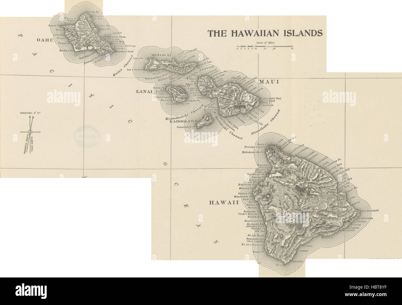 Page 641 of 'Hawaii Our New Possessions' features a detailed map of ...