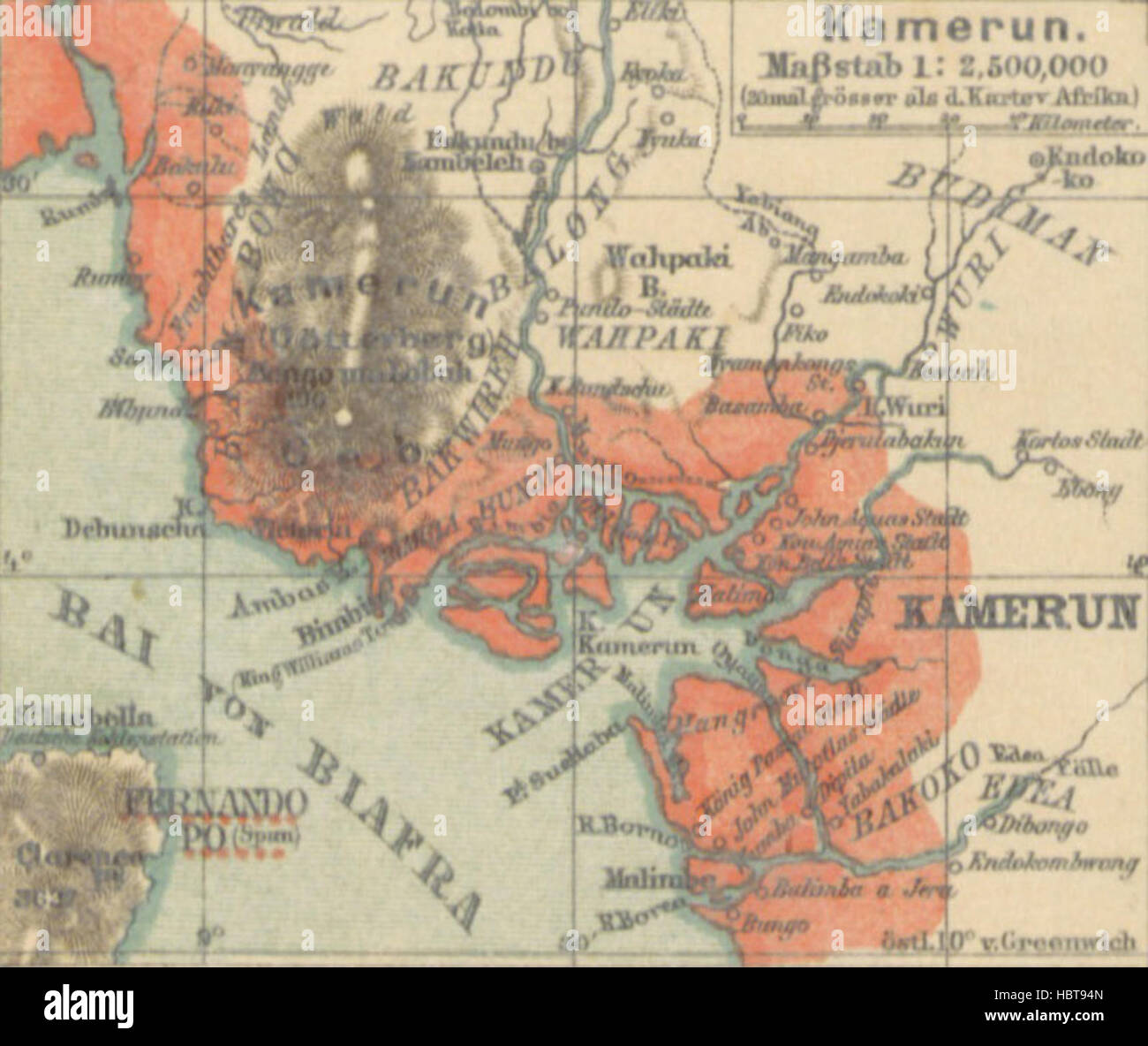 Map showing location divisions hi-res stock photography and images - Alamy