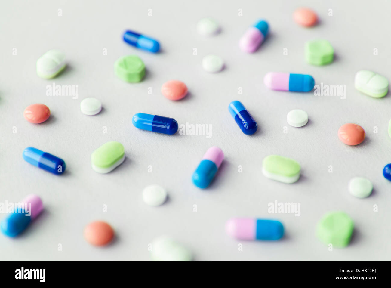 Medicine Pill Capsules Tablet Drug Prescription Concept Stock Photo - Alamy