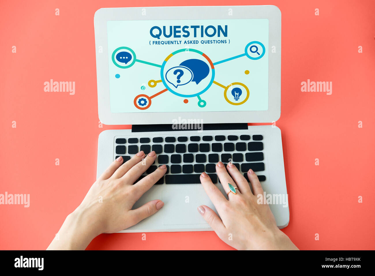 Receive information hi-res stock photography and images - Alamy