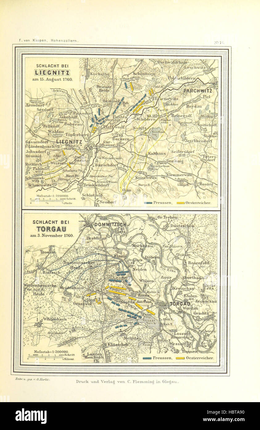 Glogau map hi-res stock photography and images - Alamy