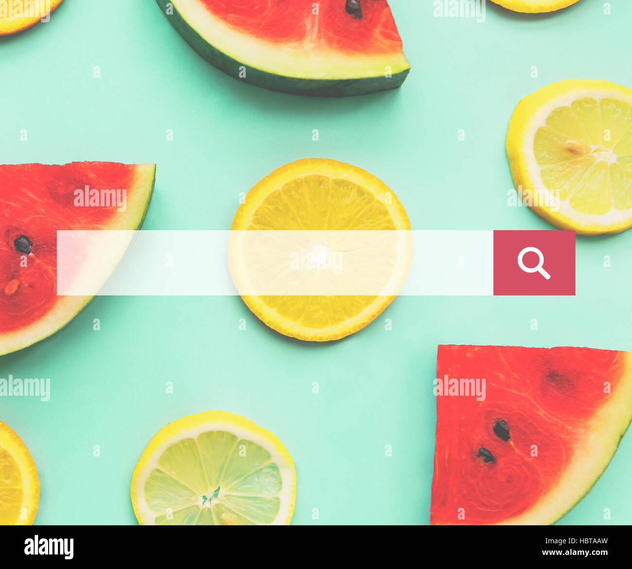Banner Search Box Graphic Concept Stock Photo - Alamy