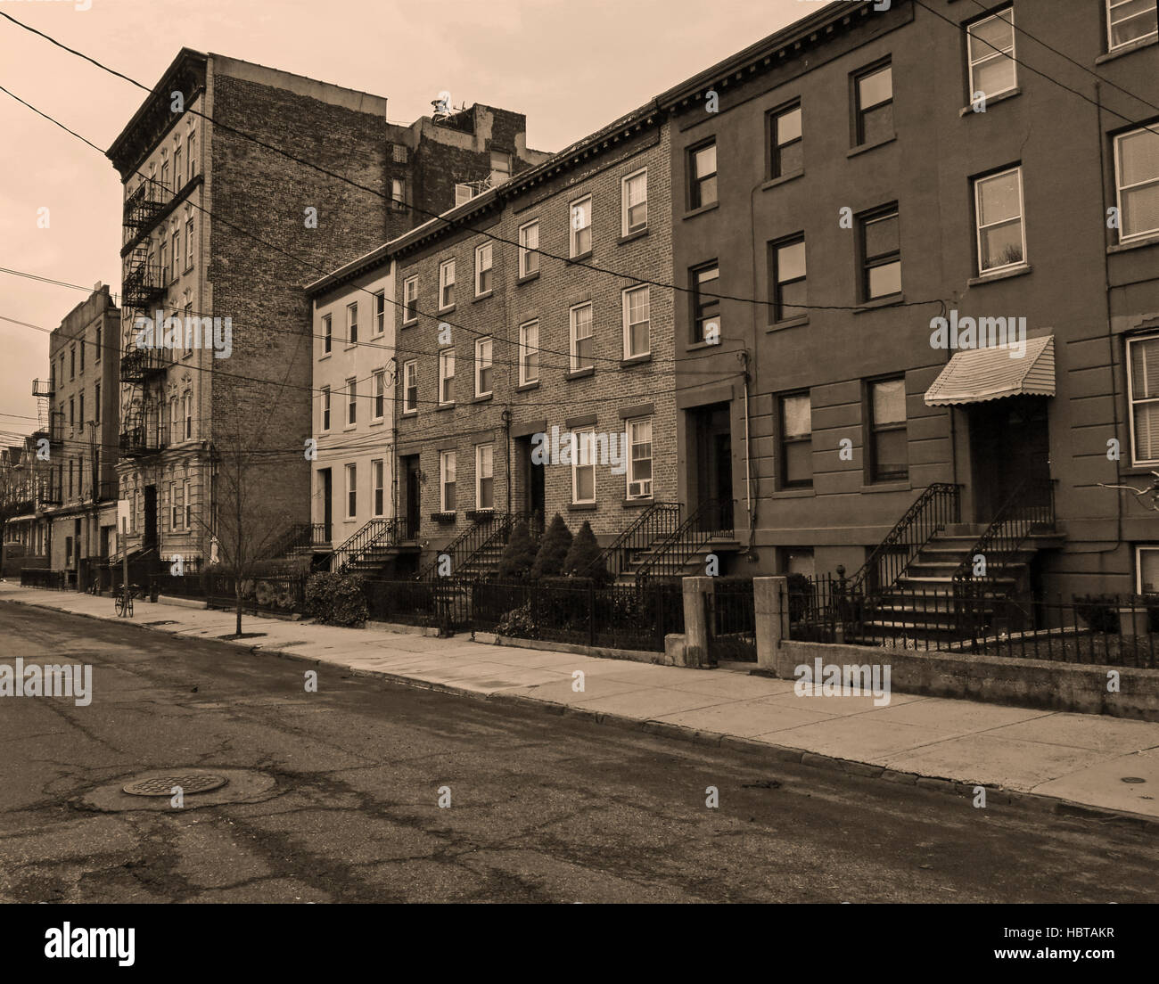 3rd Street, Jersey City Stock Photo - Alamy