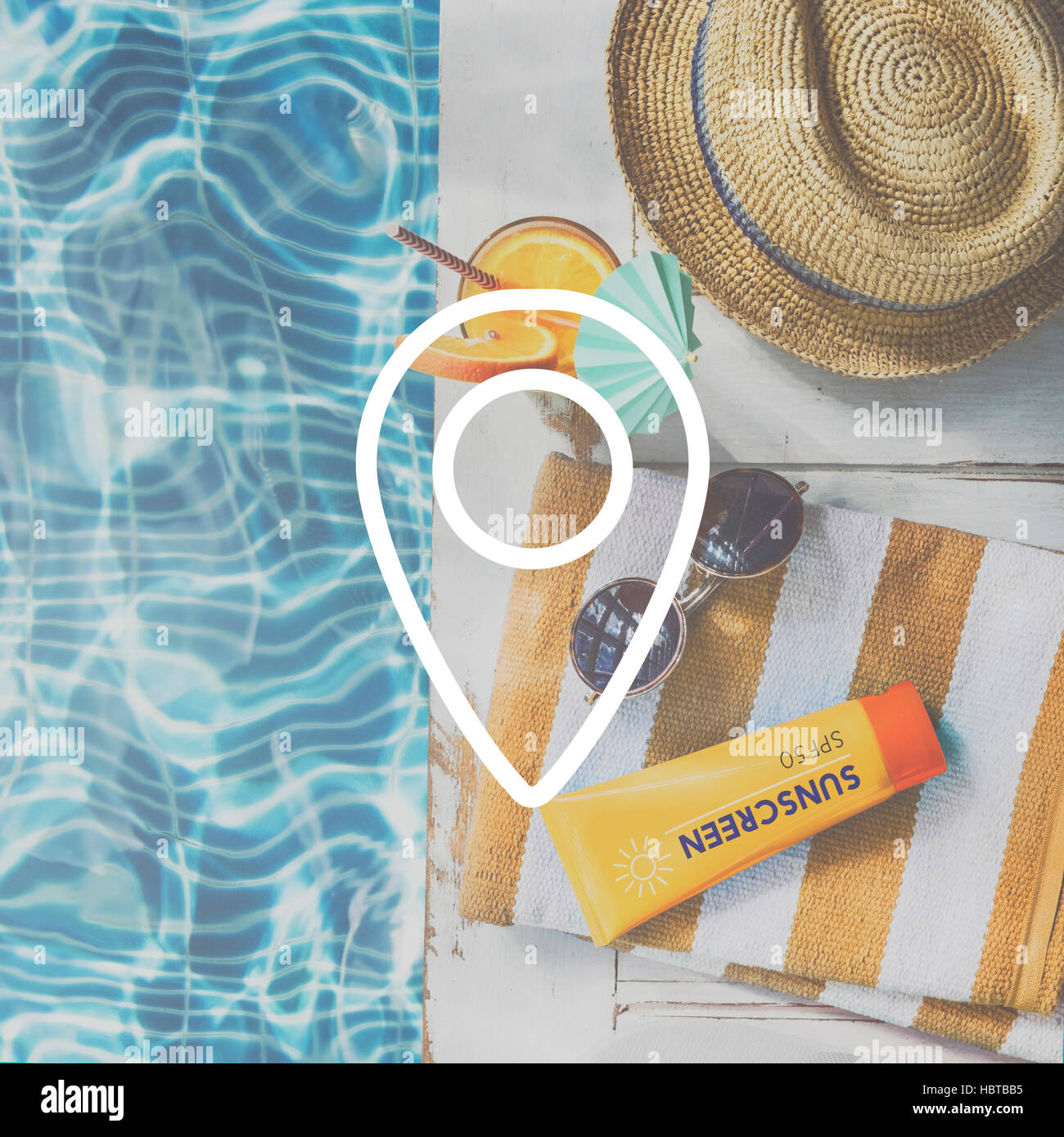 Location Position Route Direction Destination Concept Stock Photo - Alamy