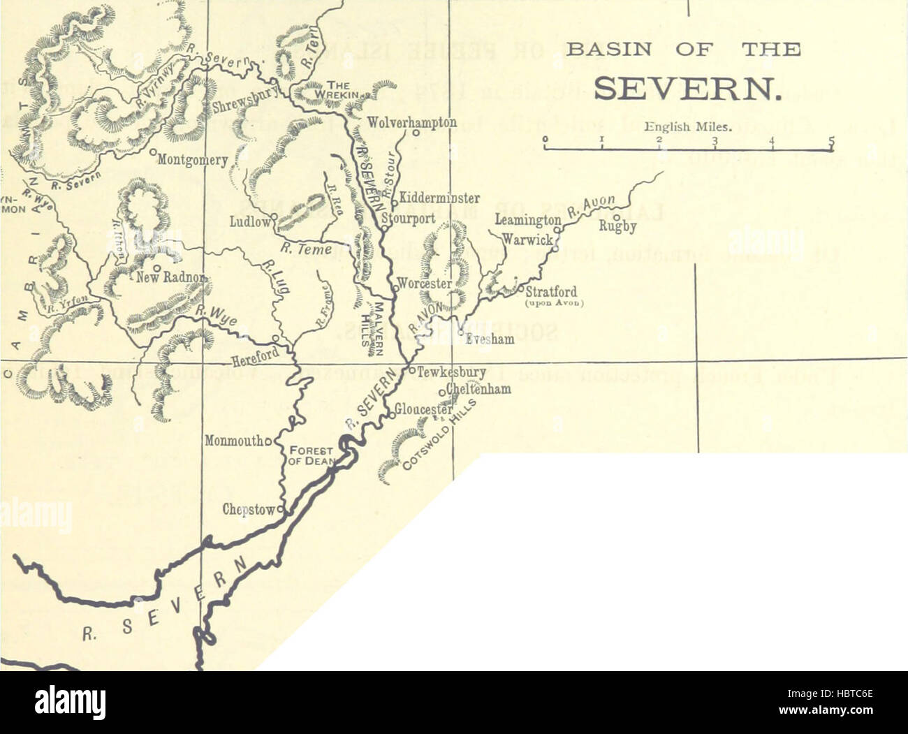Page 121 of 'Outlines of Geography' features a map extracted from ...
