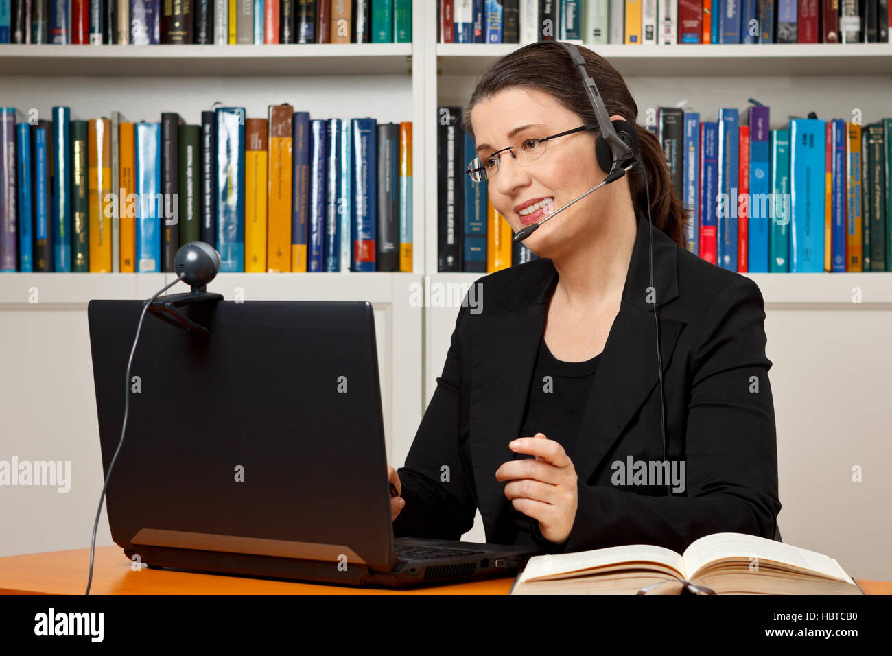 Webcam video call hi-res stock photography and images - Alamy