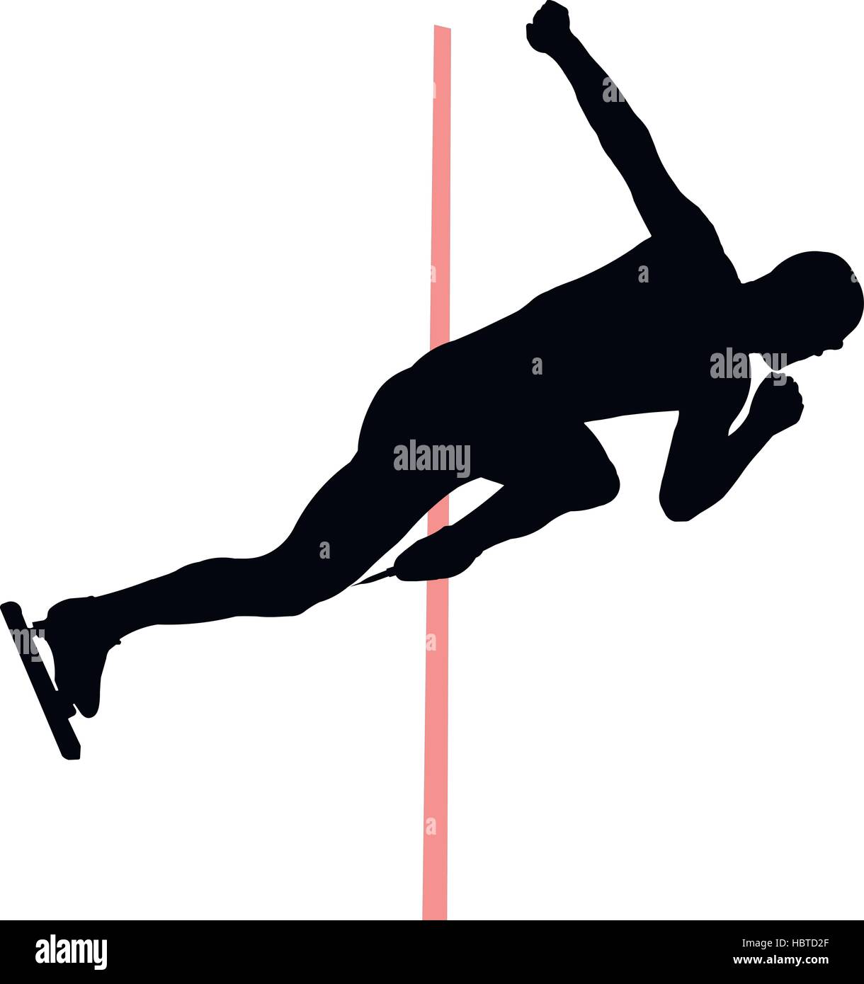 start man speed skaters vector Illustration Stock Vector Image & Art ...