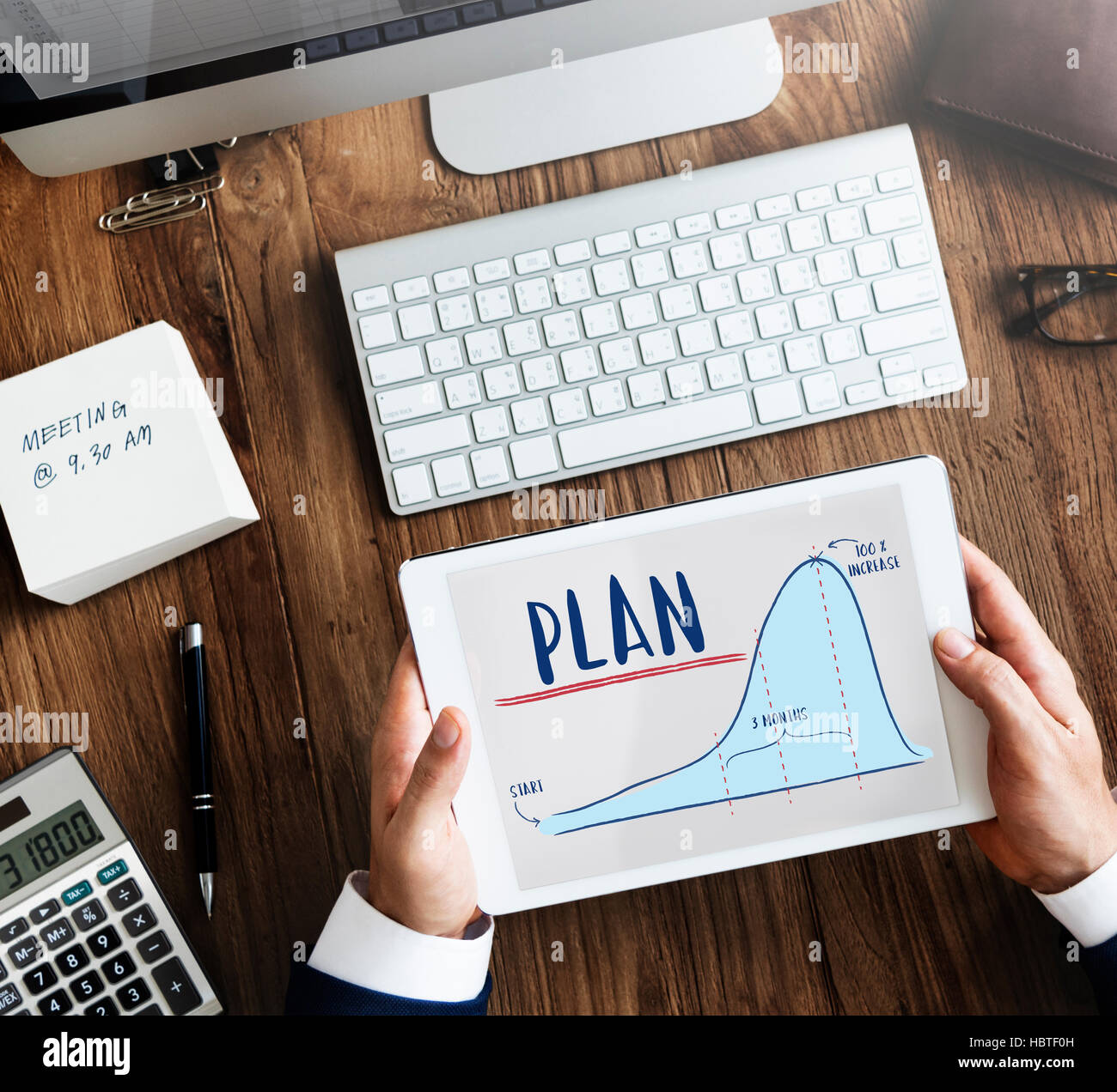 Plan Report Analytics Progress Strategy Concept Stock Photo - Alamy