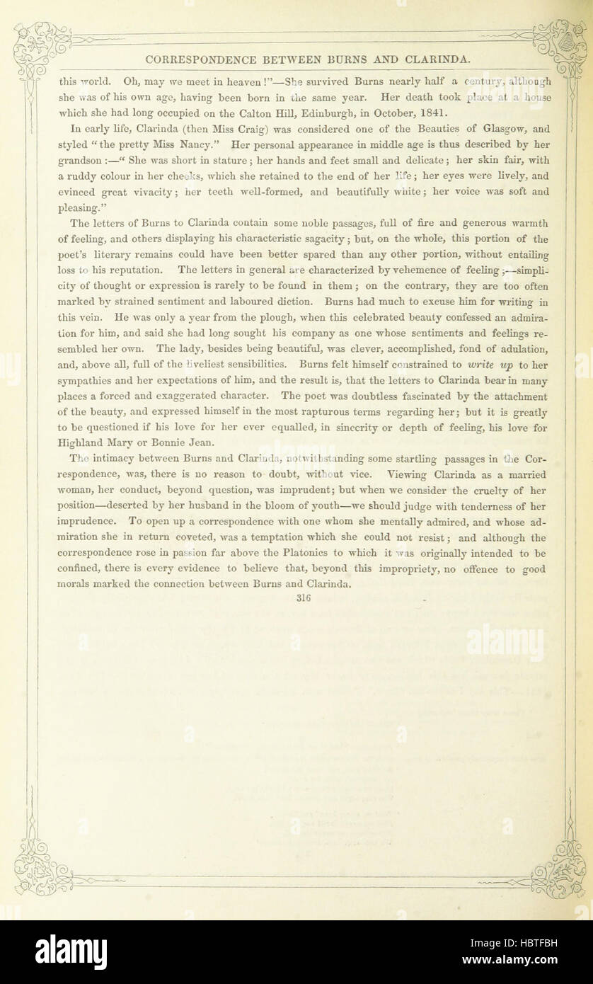 Image taken from page 412 of 'The Works of Robert Stock Photo - Alamy