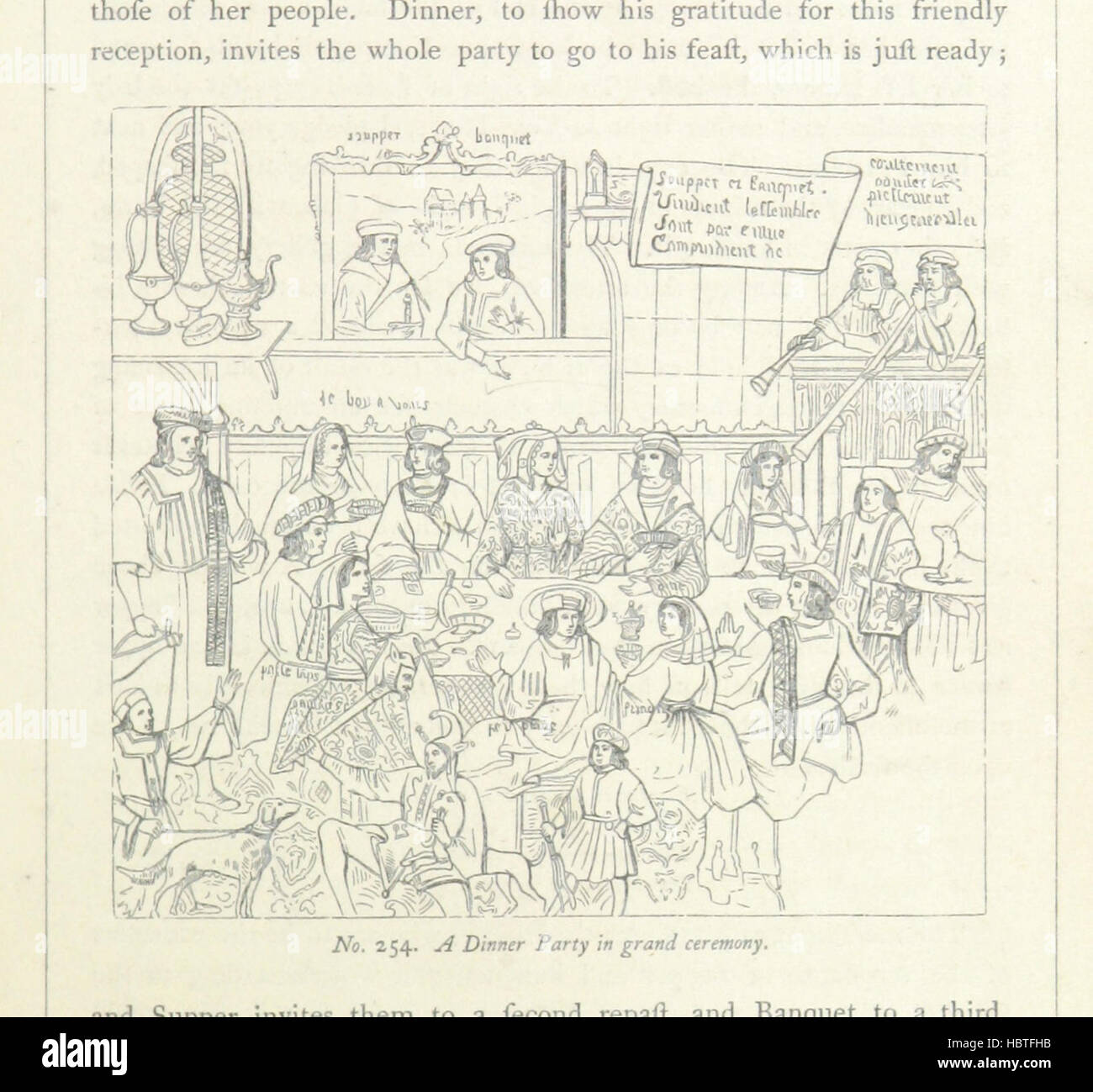 This page presents domestic manners and sentiments in medieval England ...