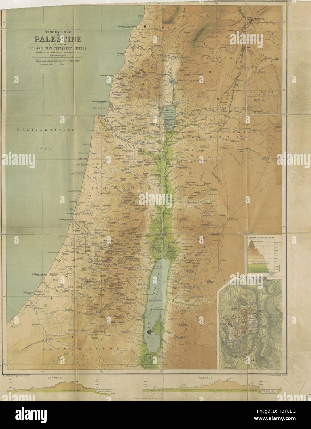 The Historical Geography of the Holy Land ... Seventh thousand, with ...