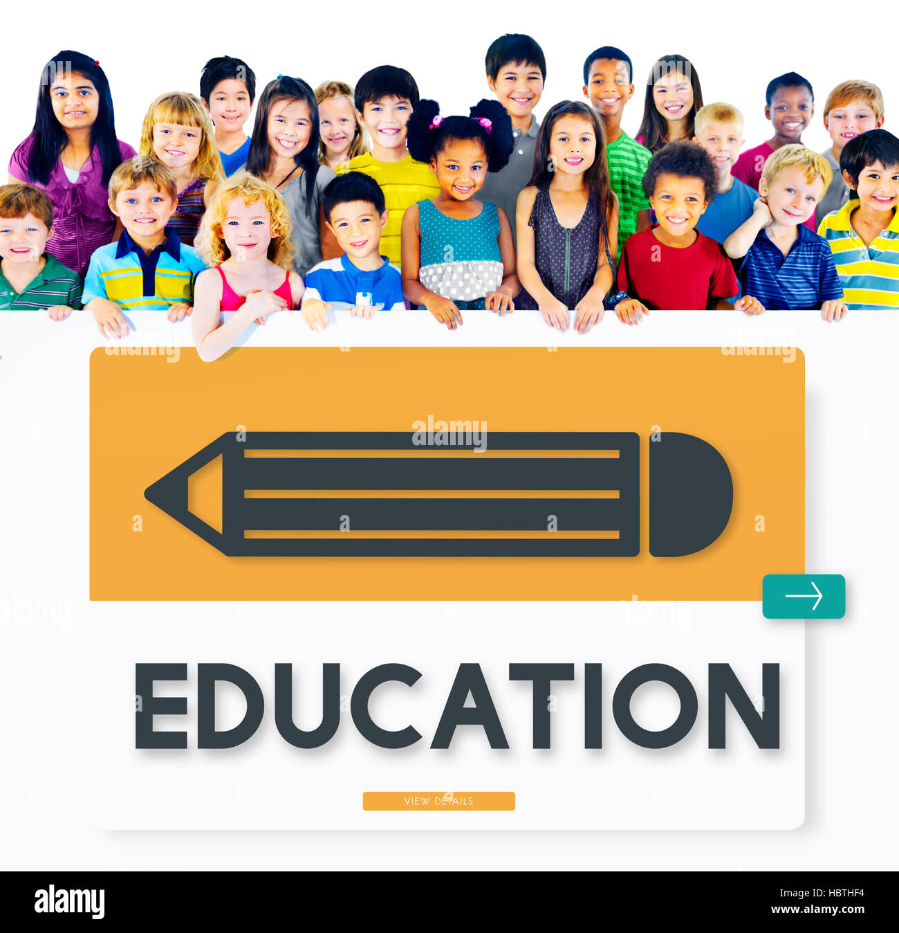 Pencil Education Study Academics Learning Graphic Concept Stock Photo ...