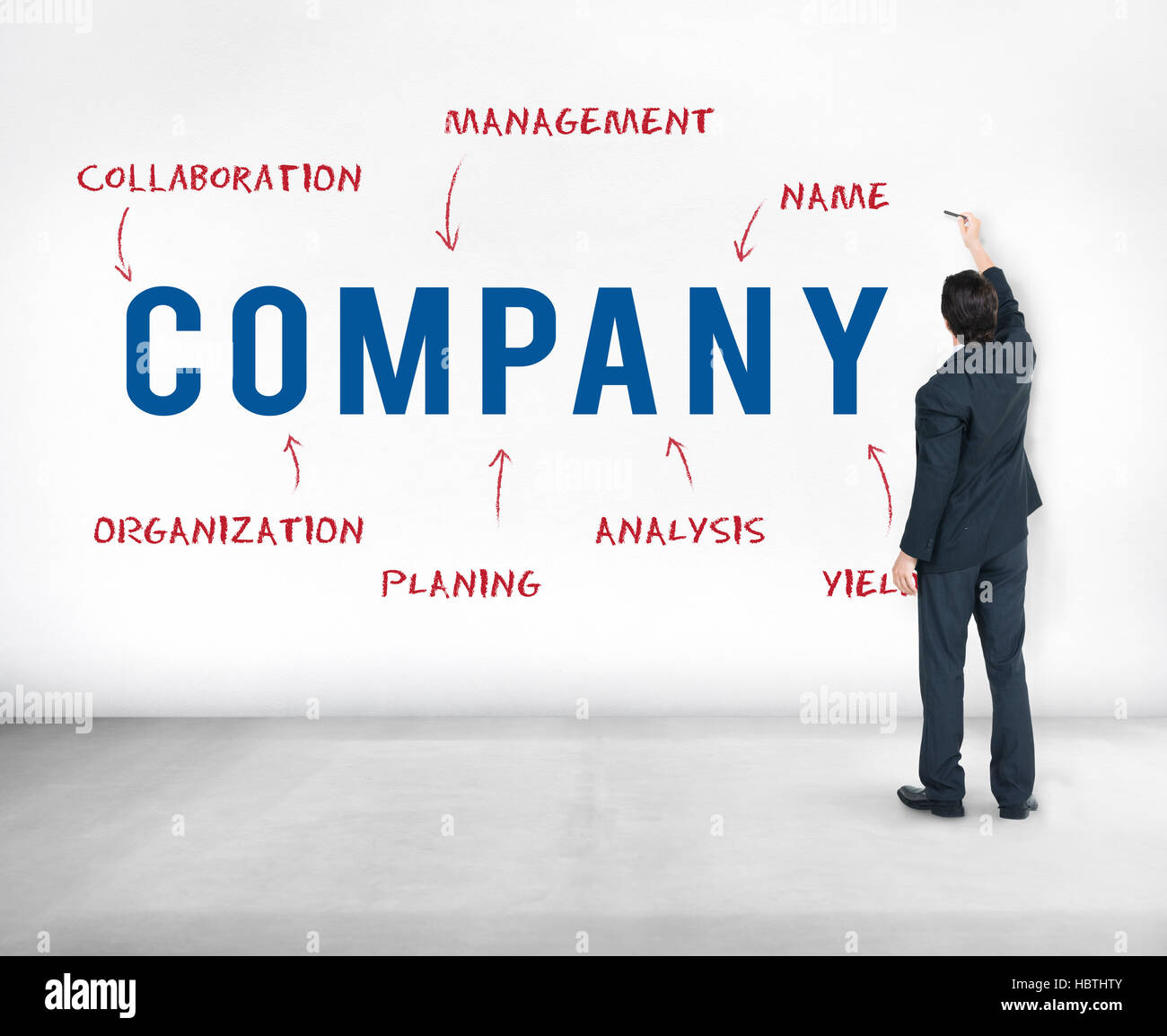 Company Business Strategy Marketing Concept Stock Photo - Alamy