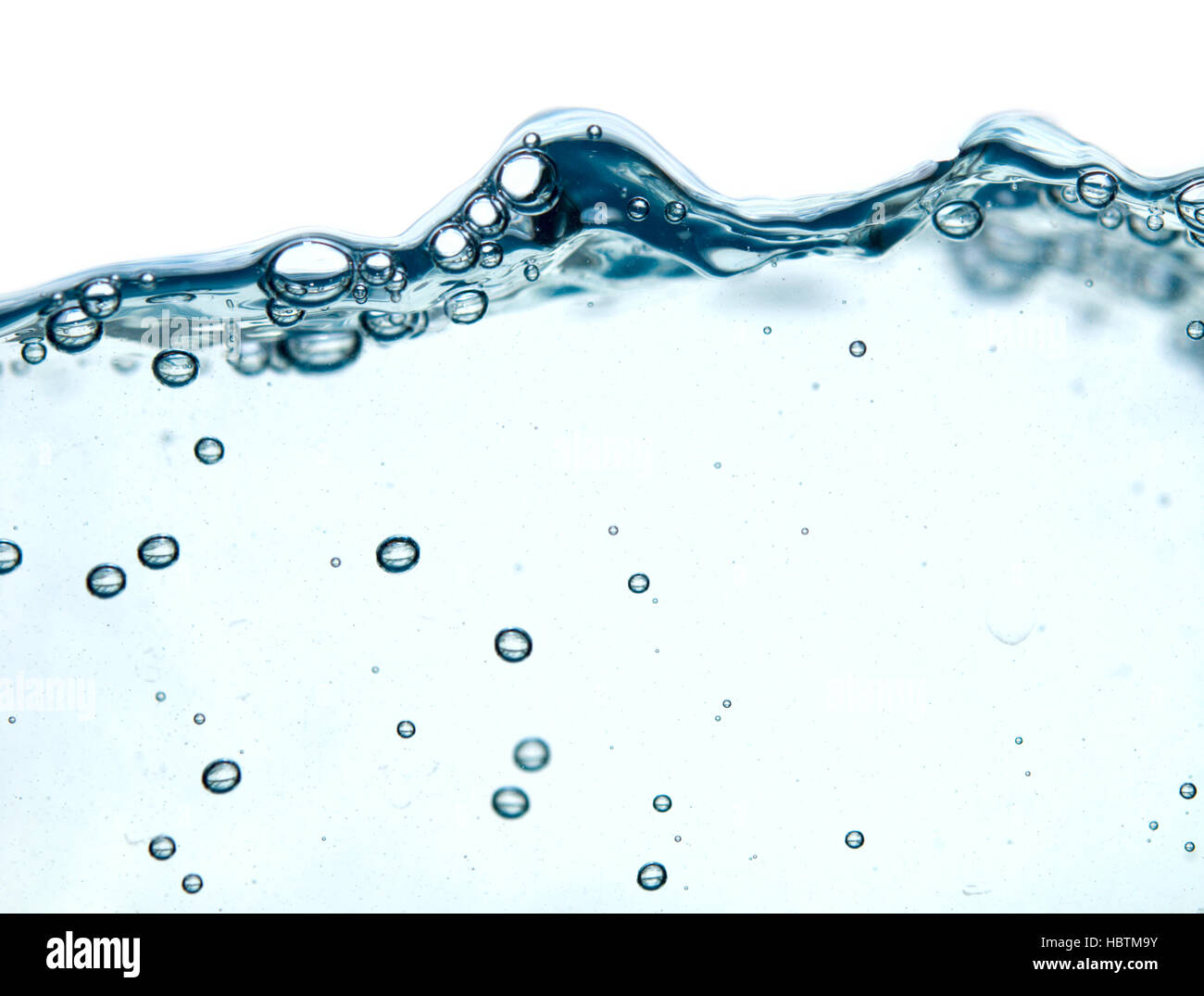 bubbles in water Stock Photo - Alamy
