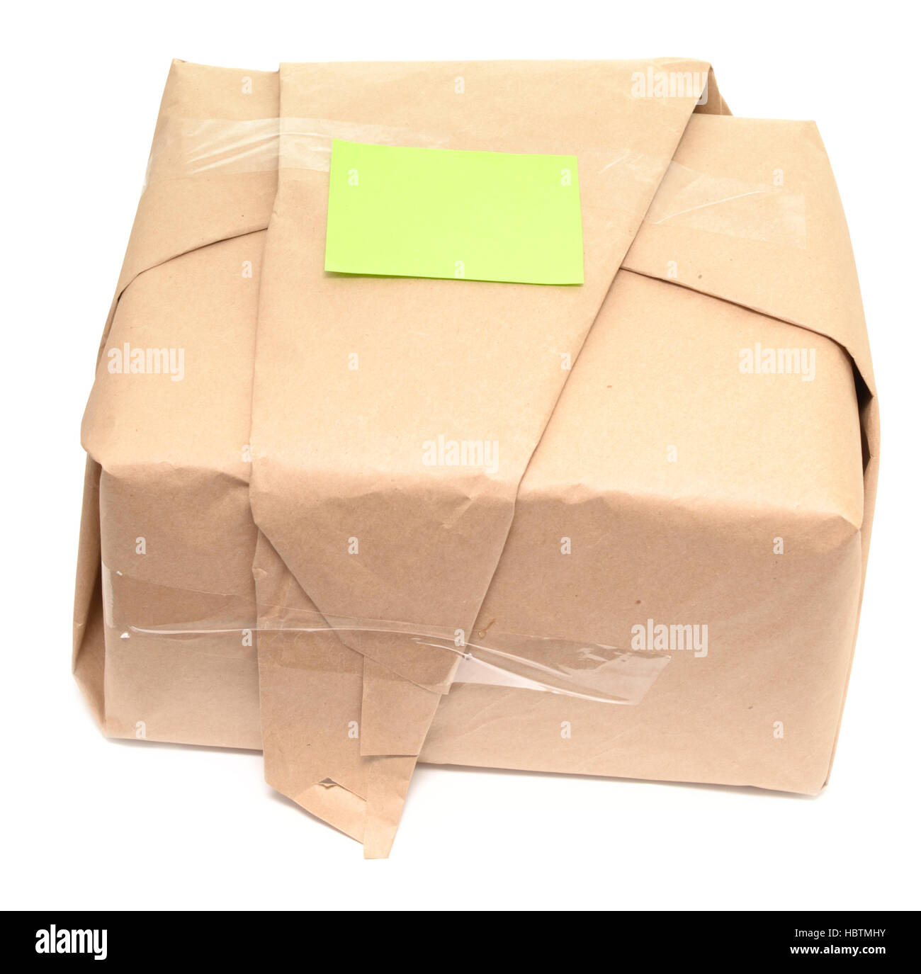 Postal parcel shipping box Cut Out Stock Images & Pictures - Alamy