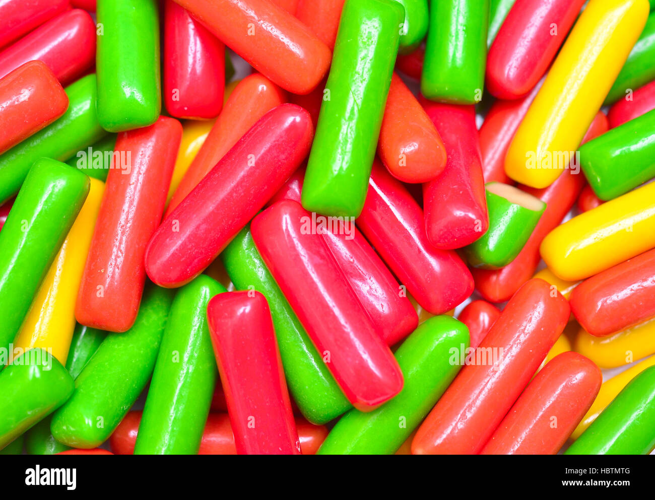 Pile yellow sugary jelly hi-res stock photography and images - Alamy