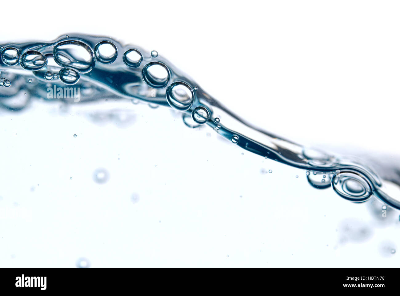 bubbles in water Stock Photo - Alamy