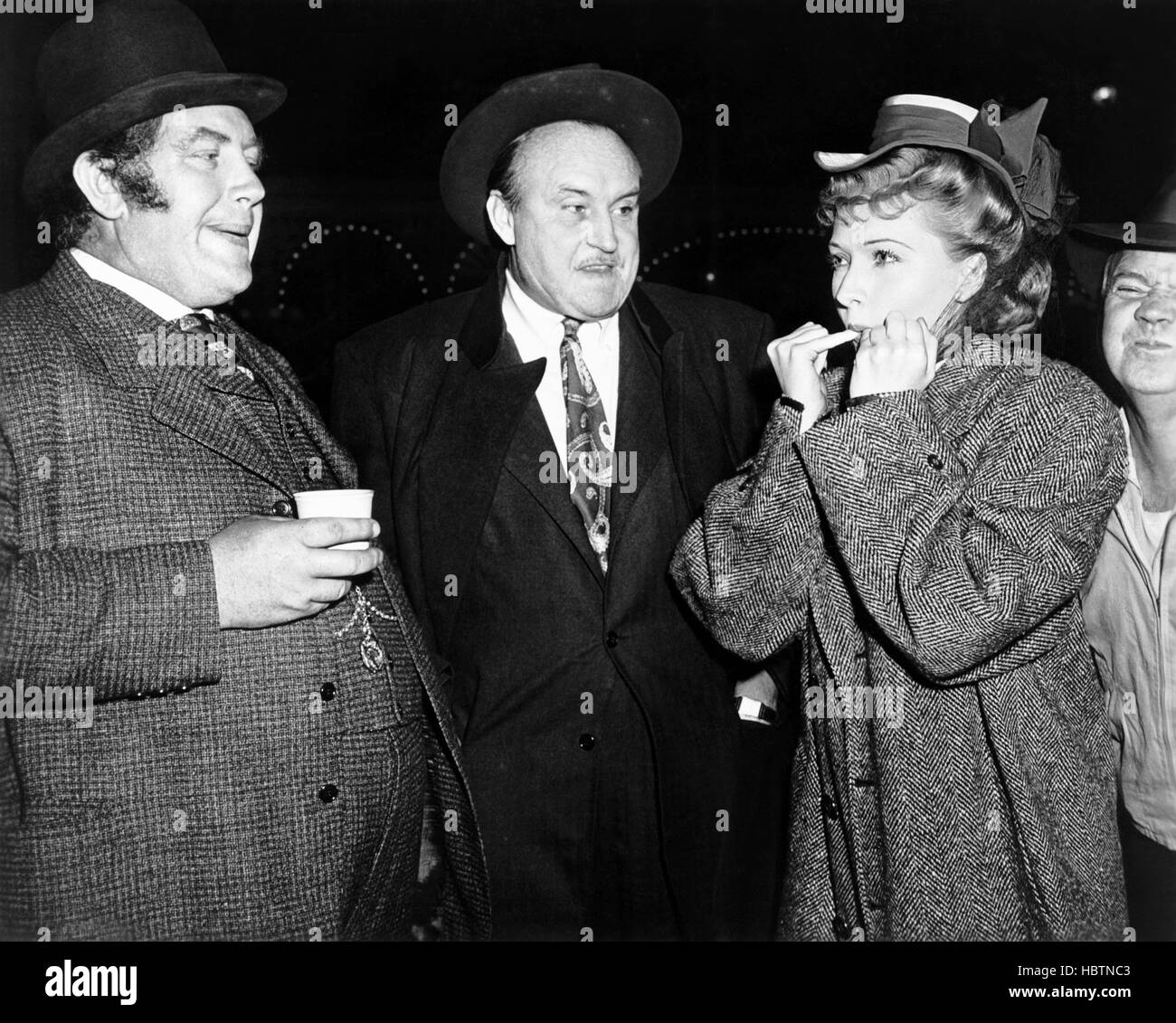 FRISCO SAL, from left, Andy Devine, director George Waggner, Susanna ...