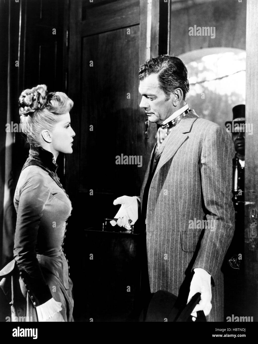 FROM THE EARTH TO THE MOON, from left, Debra Paget, Joseph Cotten, 1958 ...