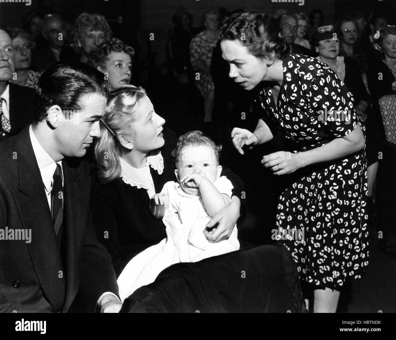 FROM THIS DAY FORWARD, from left, Mark Stevens, Joan Fontaine, Ellen ...