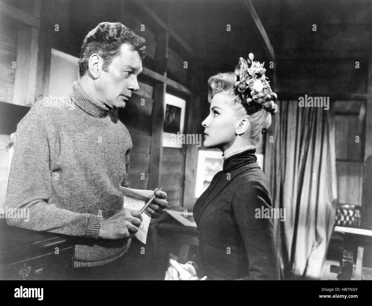 FROM THE EARTH TO THE MOON, from left: Joseph Cotten, Debra Paget, 1958 ...