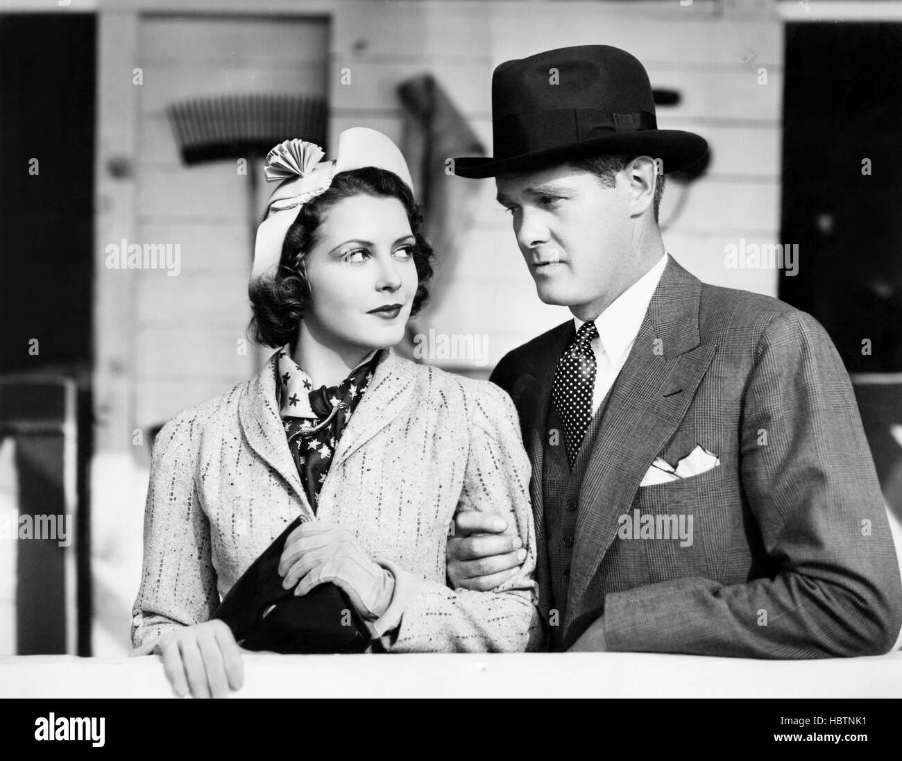 THE FRAME-UP, from left: Julie Bishop as Jacqueline Wells, Paul Kelly ...